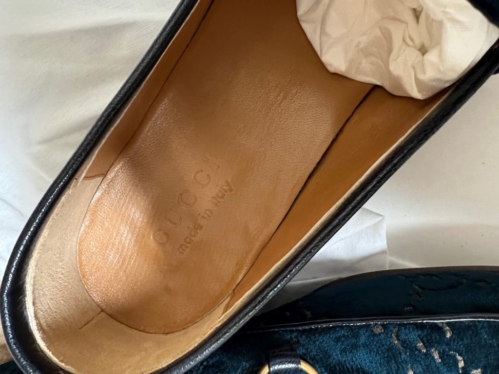 Gucci Jordaan GG Blue Velvet Loafer Review | bestmenscolognes.com